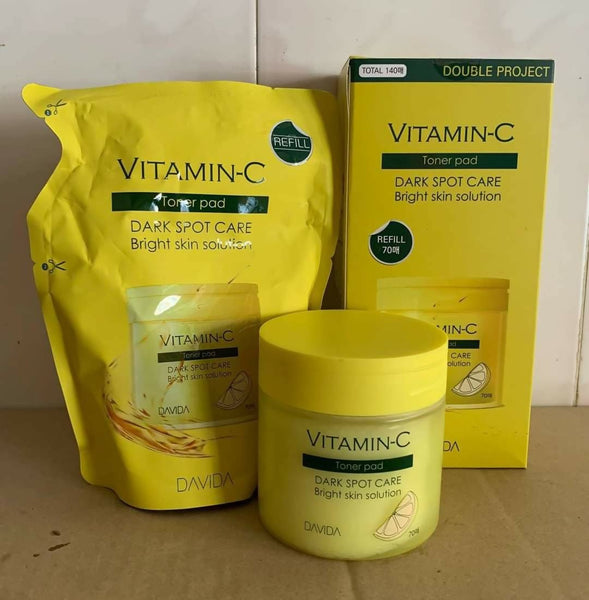 Davida vitamin-c toner pad - Cosmetic Product – NIRONT Marketplace