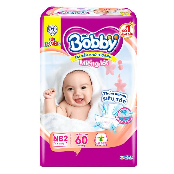 ខោទឹកនោម Bobby Fresh Newborn2 60 - ខោទឹកនោម (Diapers) – NIRONT Marketplace