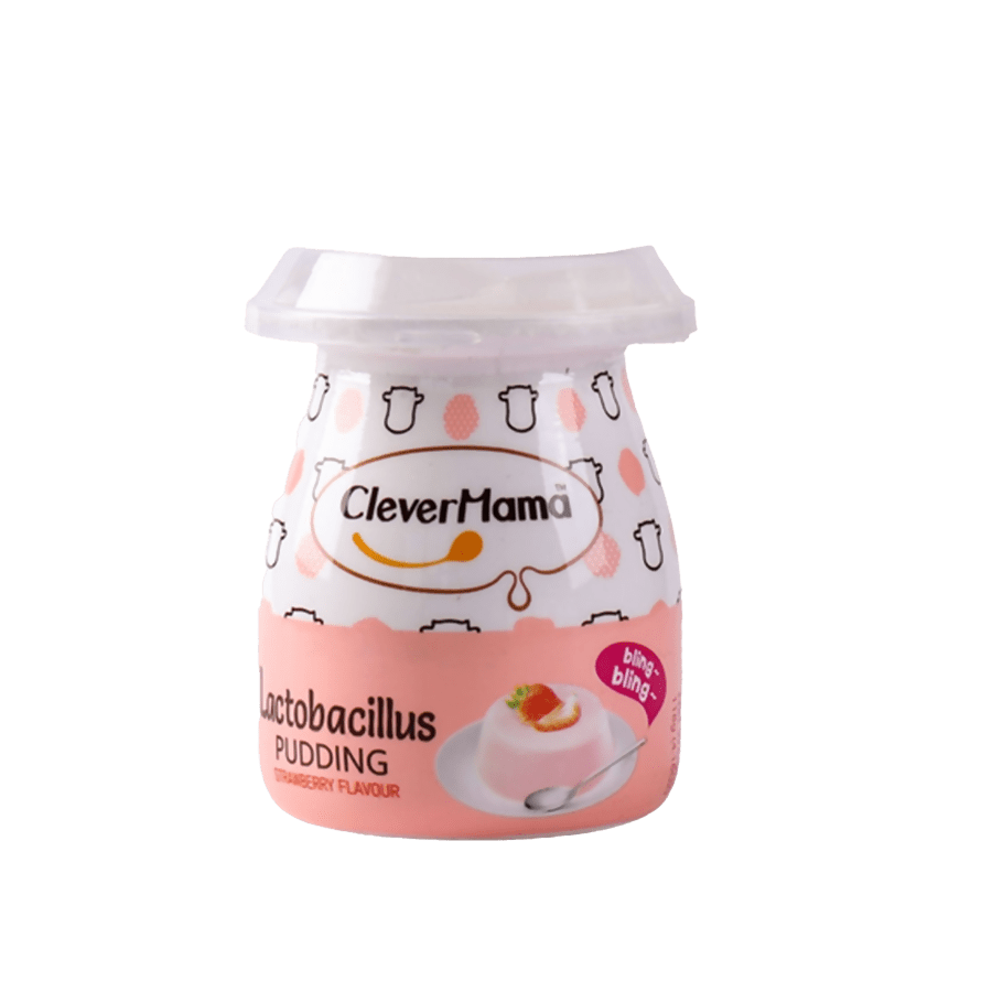 Clever Mama Lactobacillus Pudding Strawberry Flavor - Healthy Food ...