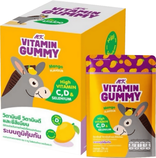 MK VITAMIN GUMMY -Mango Flavor 24g - Vitamin Gummy – NIRONT Marketplace