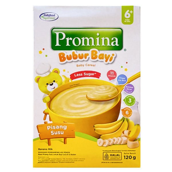 បបរម្សៅ Promina Pisang Susu 6m+ - ម្សៅបបរ (Porridge Powder) – NIRONT ...