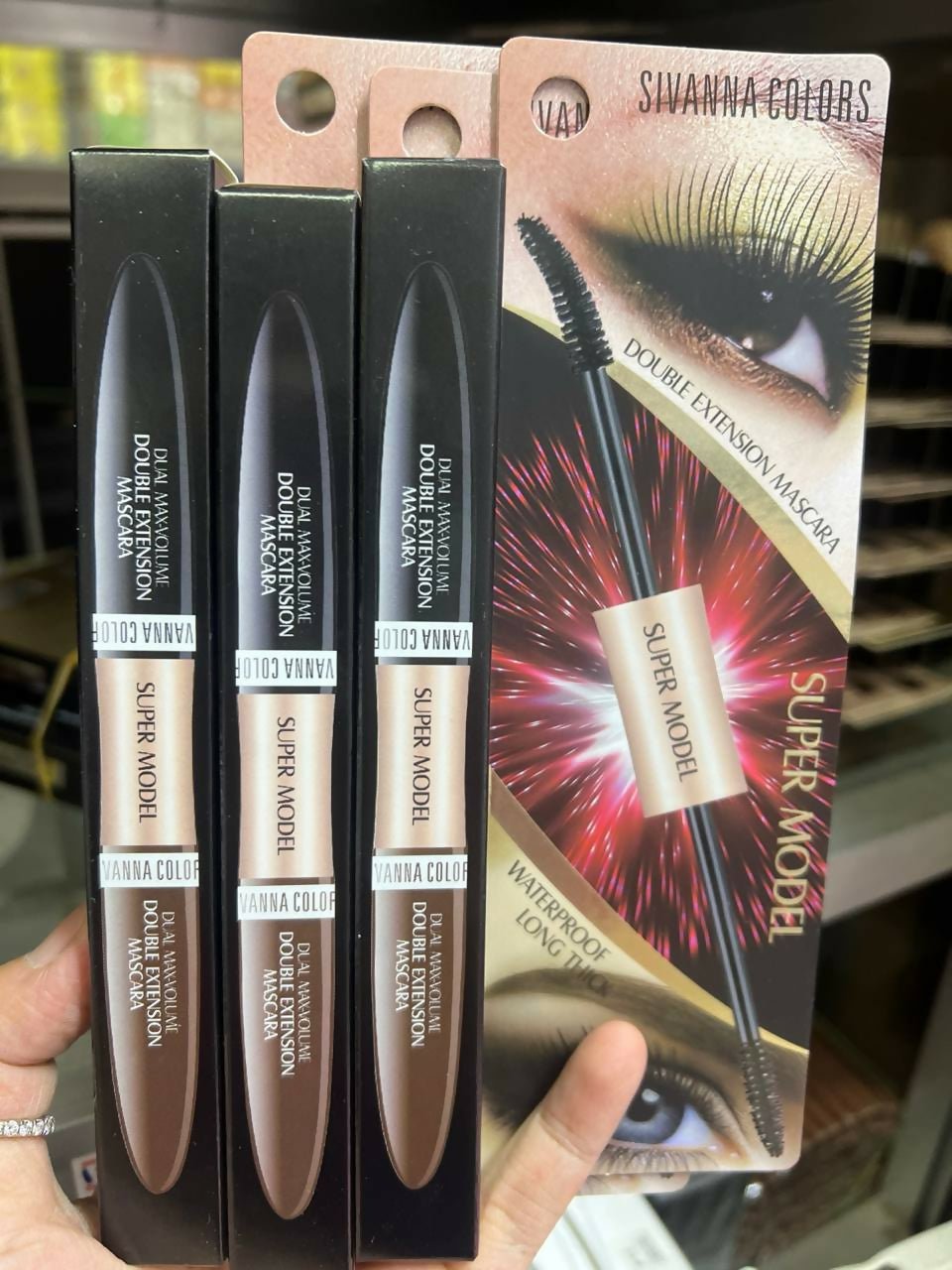 Sivanna Colors Double Extension Mascara - Cosmetic Product – NIRONT ...