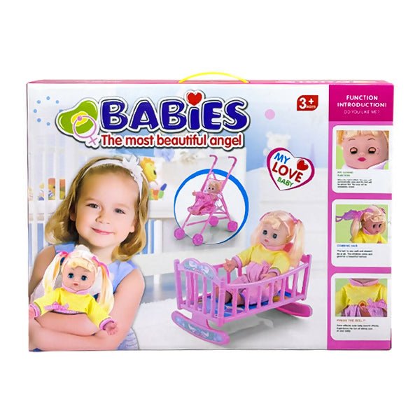 កូនក្រមុំប្រអប់ XK004-7 Babies The Most Beautiful Angel Baby Toys - ឡាន ...